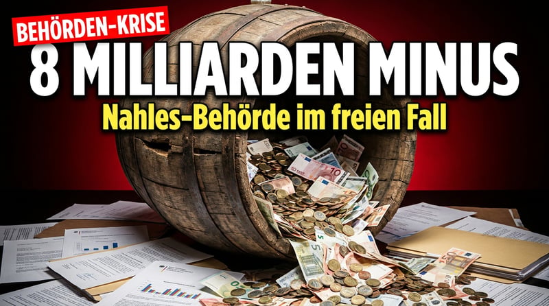Acht Milliarden Euro im Minus: Die Nahles-Behörde wird zum Fass ohne Boden