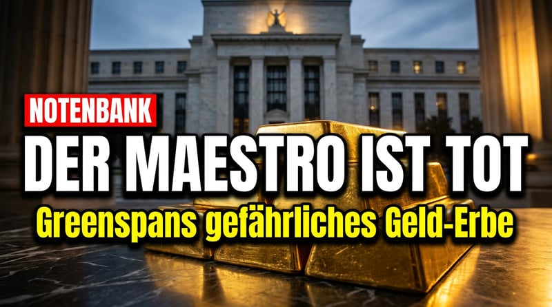 Der Maestro ist tot: Alan Greenspan und das gefährliche Erbe der ...