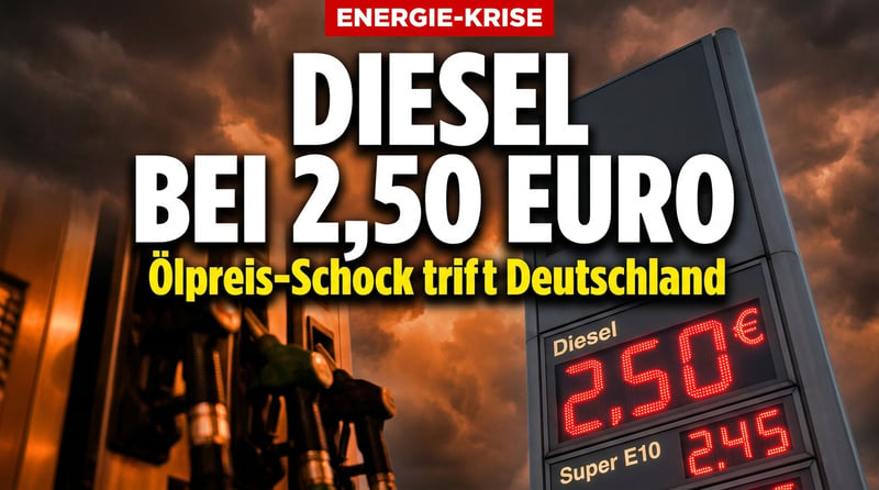 Diesel bei 2,50 Euro? Die nächste Energiekostenwelle rollt – und ...