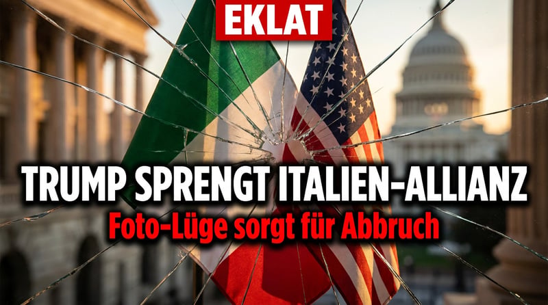 Diplomatischer Eklat: Wie Trump mit einer absurden Foto-Geschichte die ...