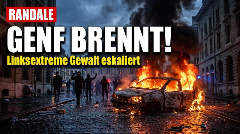 Genf brennt: Linksextreme Randale offenbart die wahre Fratze des ...