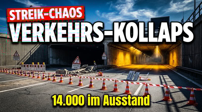 Öffentlicher Dienst im Streikfieber: Chaos auf Deutschlands Straßen und ...