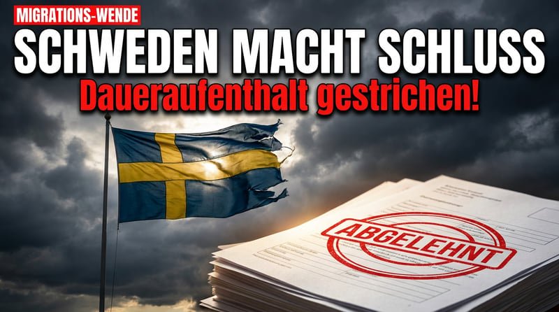 Schwedens historische Kehrtwende: Das Land der offenen Grenzen schafft ...