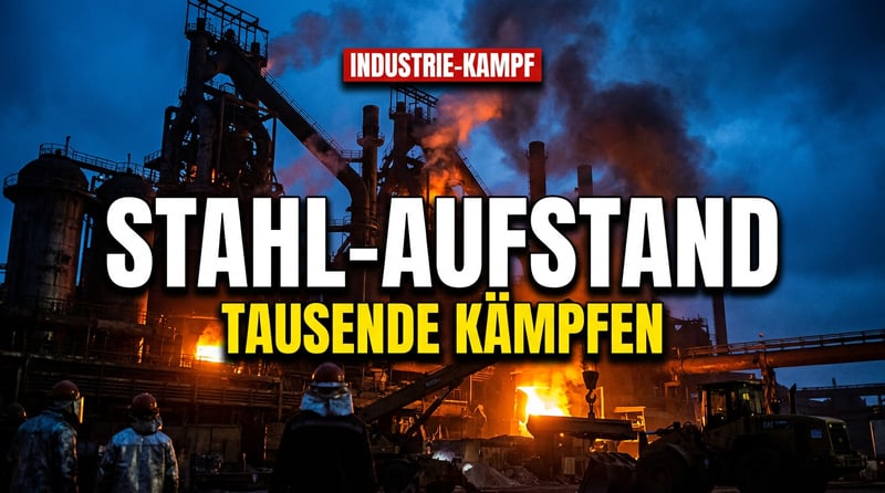 Stahl-Aufstand: Tausende Arbeiter kämpfen ums Überleben einer ...