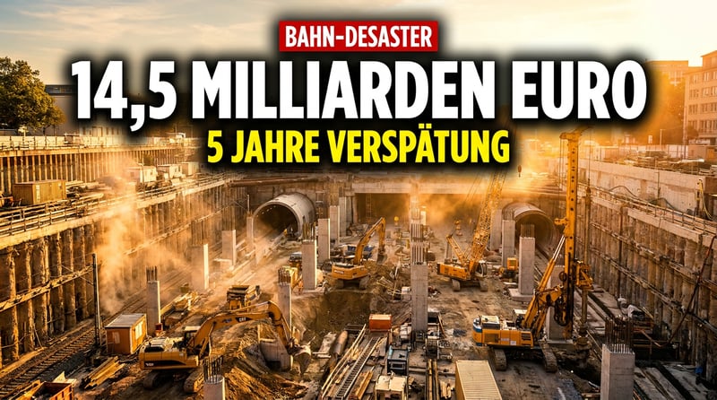 Stuttgart 21: Das Milliardengrab verschlingt erneut drei Milliarden ...