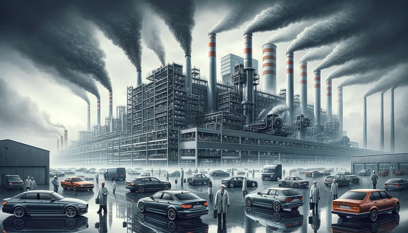 Die deutsche Automobilindustrie in der Krise: Herausforderungen und ...